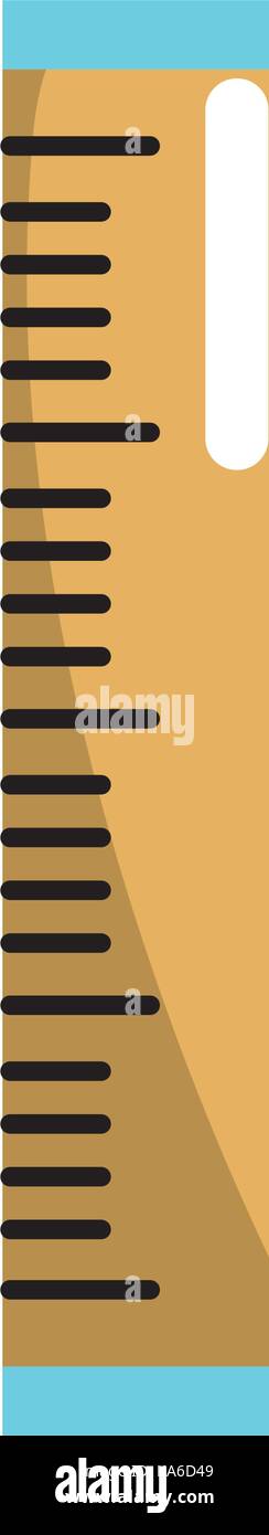 ruler school tool object design Stock Vector Image & Art - Alamy