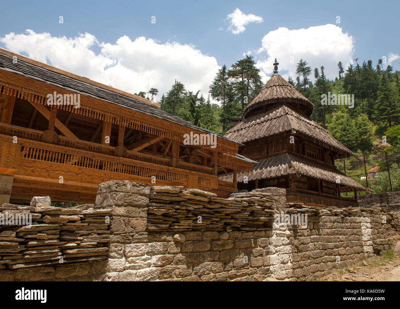 Tripura Sundari Temple, without people, decorated with beautiful ...