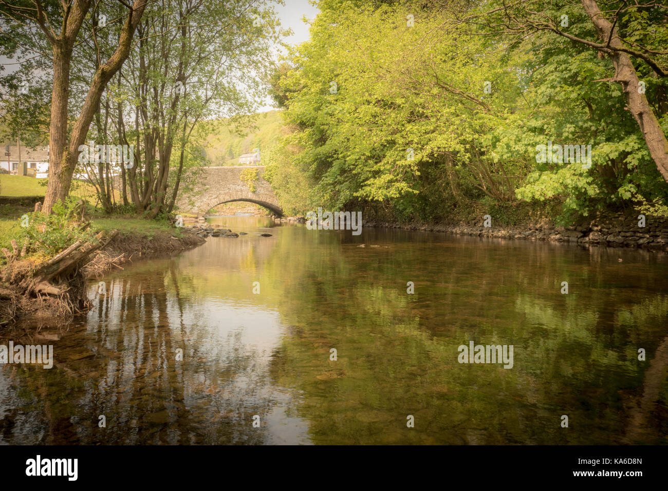 It has been an exceptionally dry spring so far and the river level is ...