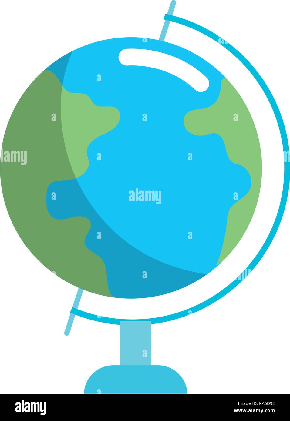 earth planet global map of desk Stock Vector Image & Art - Alamy