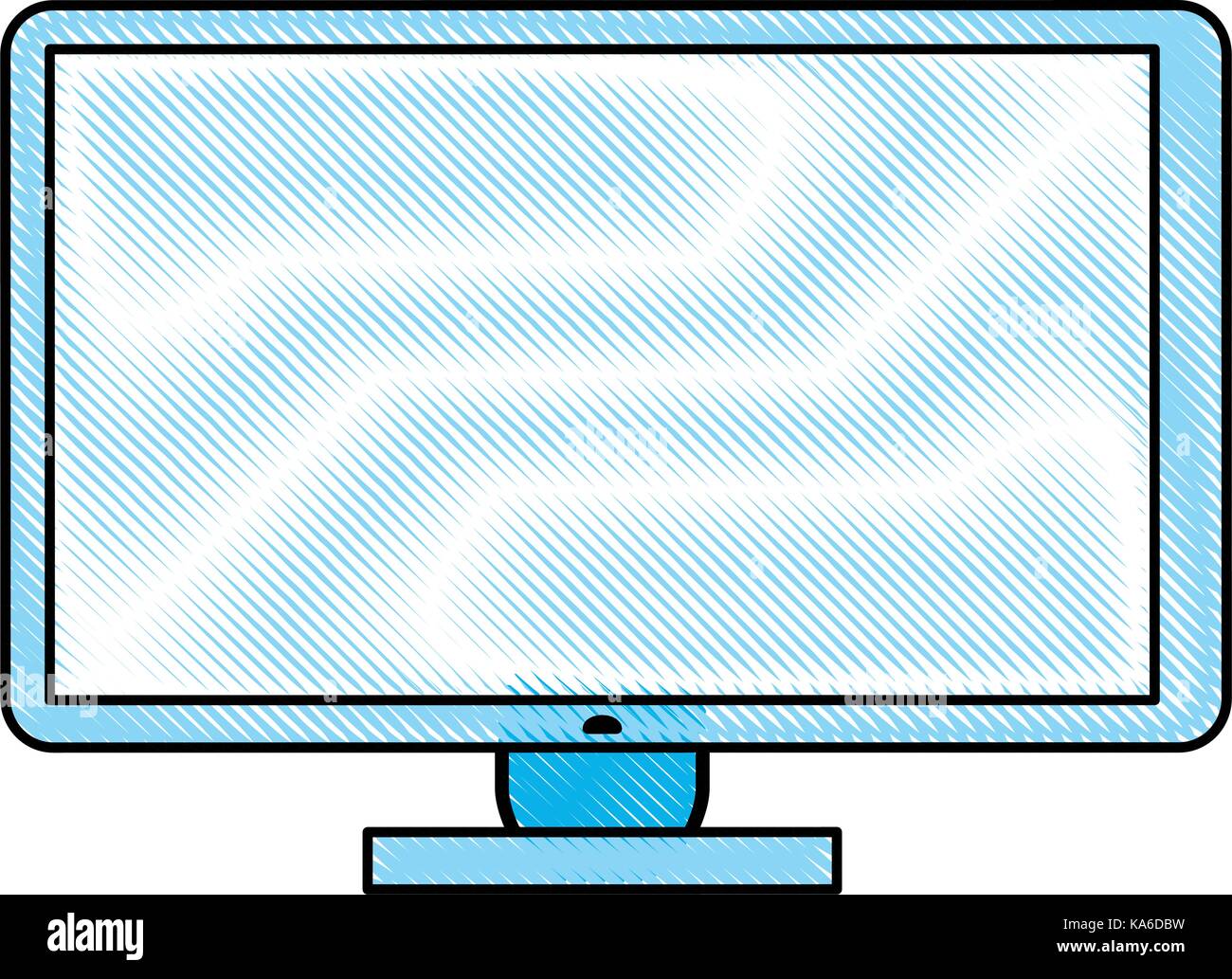 Pc monitor technology Stock Vector Image & Art - Alamy