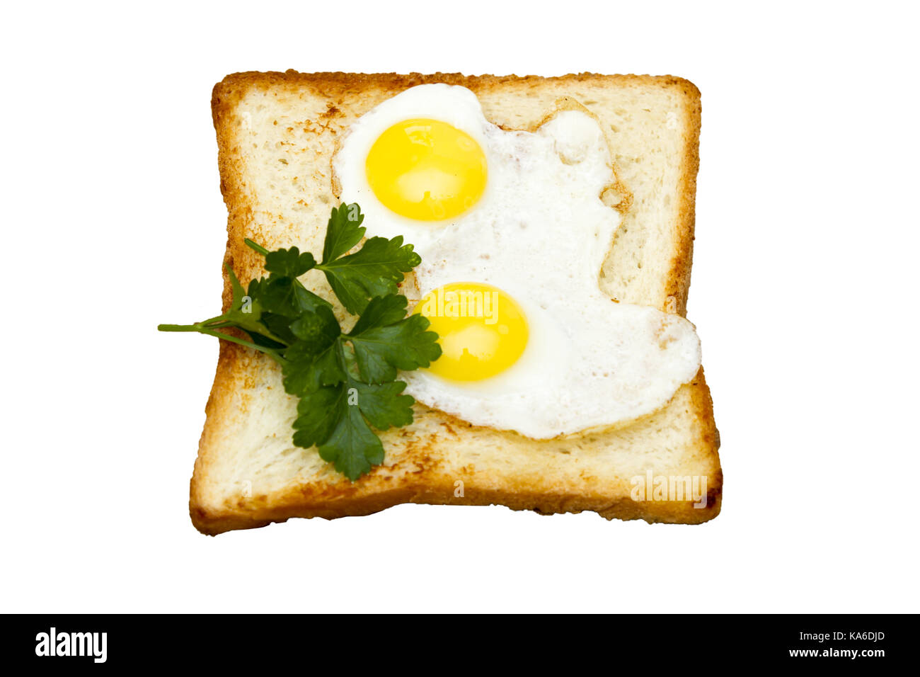 Poached Egg isolated on white background Stock Photo - Alamy