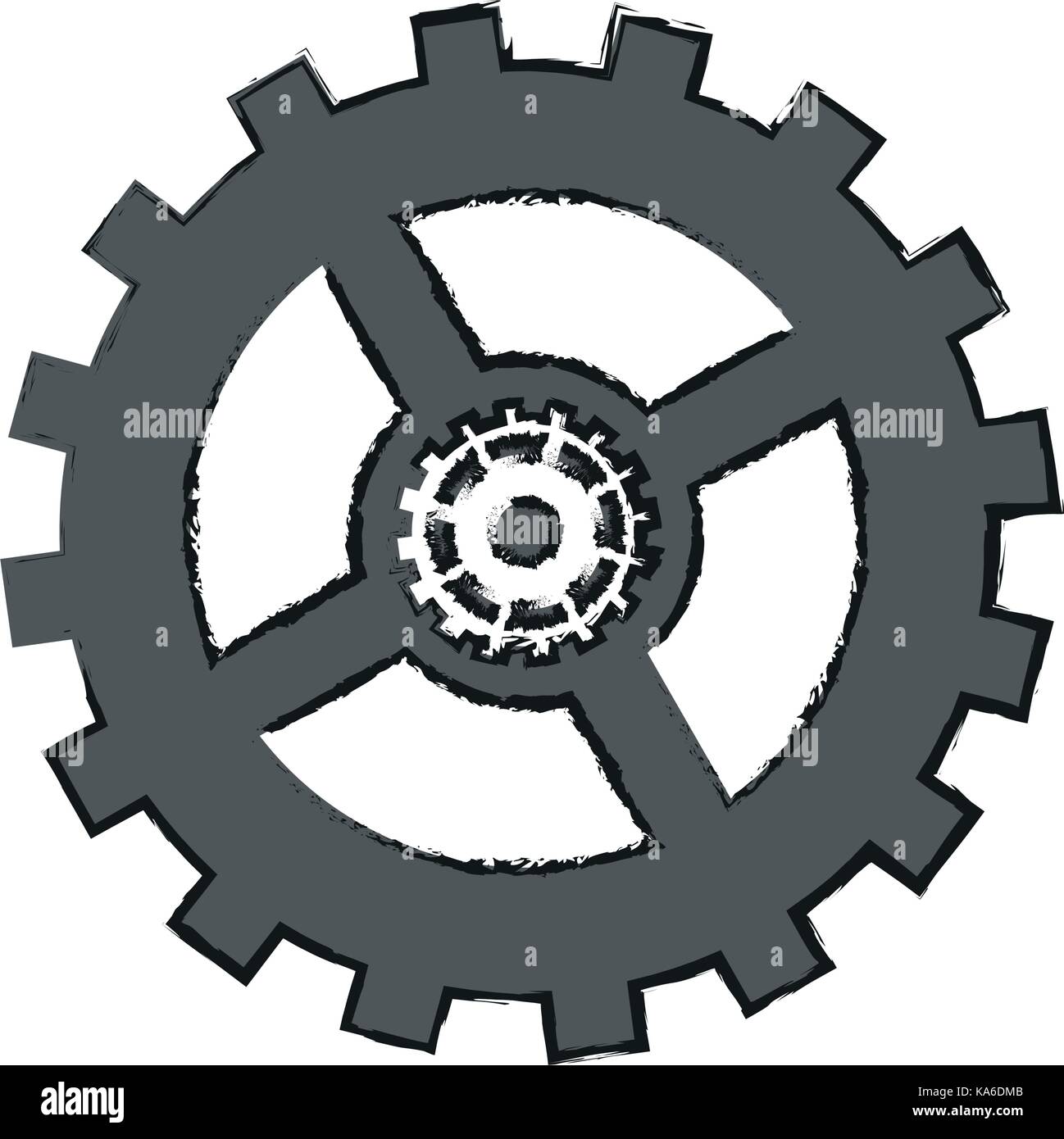 single gear icon image Stock Vector Image & Art - Alamy