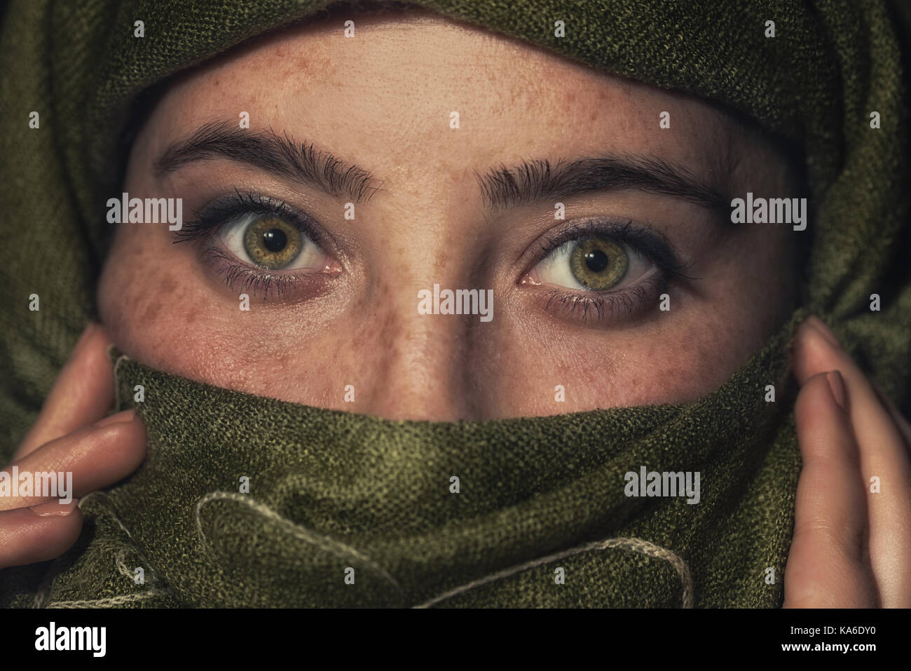 Young Arabic woman. Stylish beauty culture portrait Stock Photo - Alamy