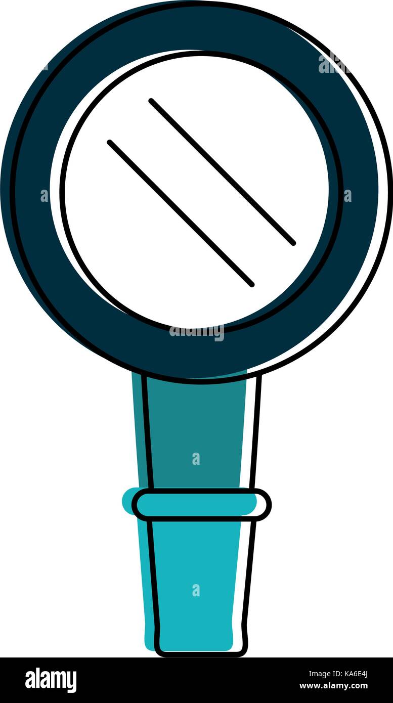 magnifying glass icon image Stock Vector Image & Art - Alamy