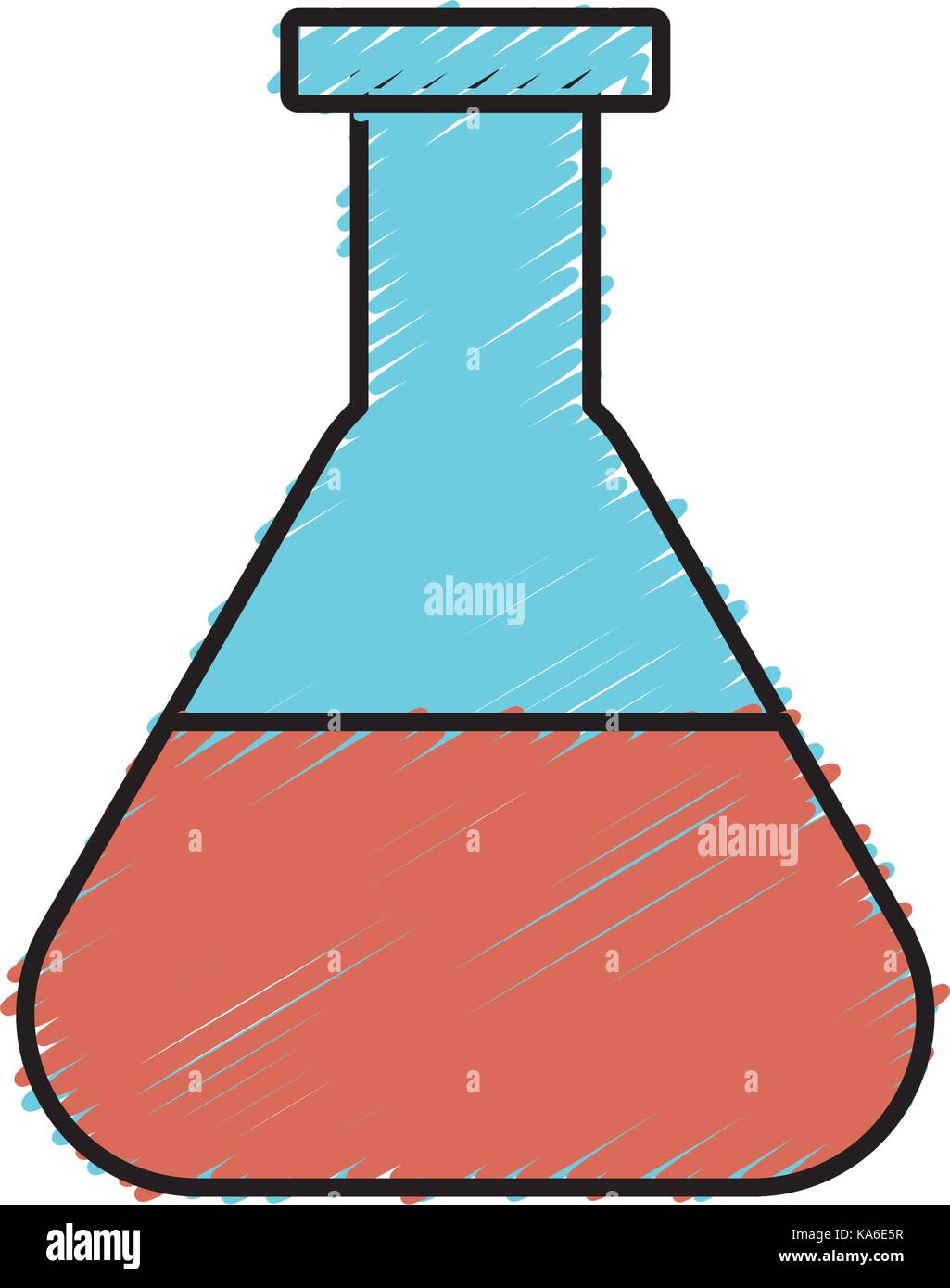 erlenmeyer flask to lab chemical design Stock Vector Image & Art - Alamy