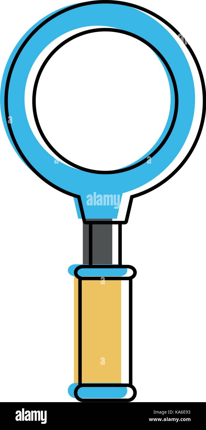 magnifying glass icon image Stock Vector Image & Art - Alamy