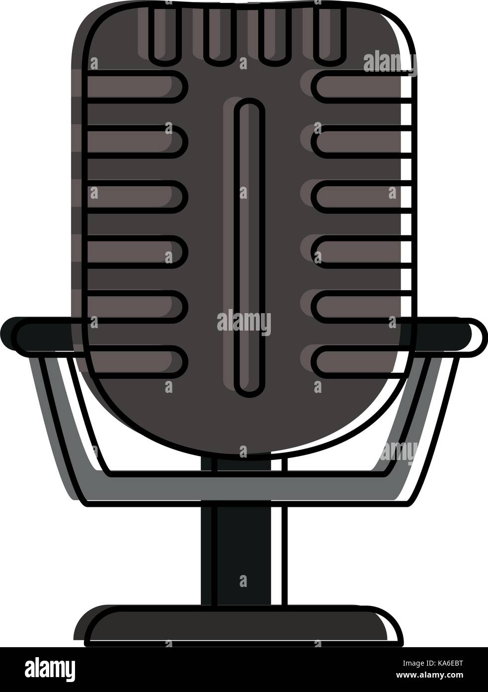 vintage microphone icon image Stock Vector Image & Art - Alamy