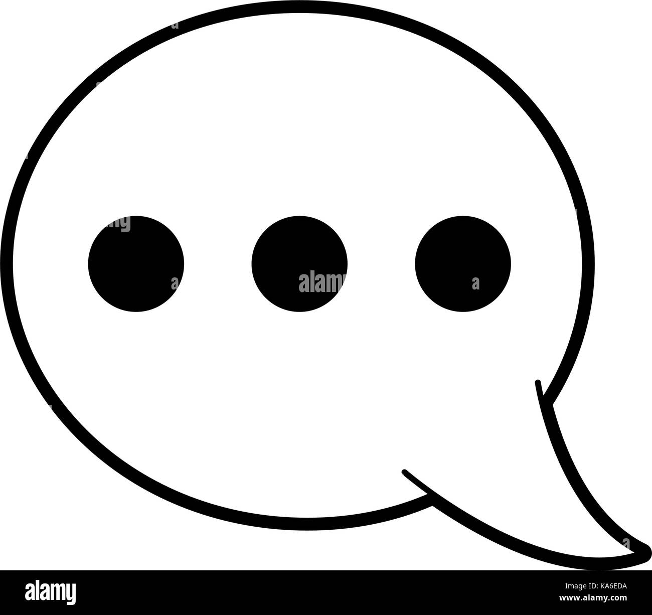 chat bubble icon image Stock Vector Image & Art - Alamy