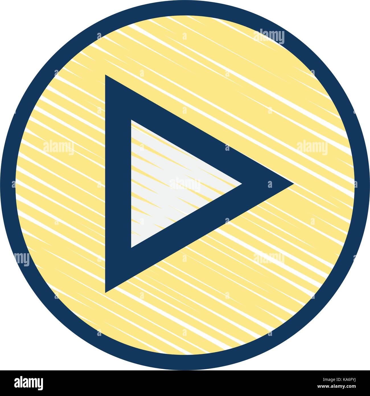 Video Play Symbol Stock Vector Images - Alamy