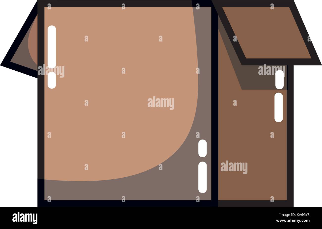 box package open object design Stock Vector Image & Art - Alamy