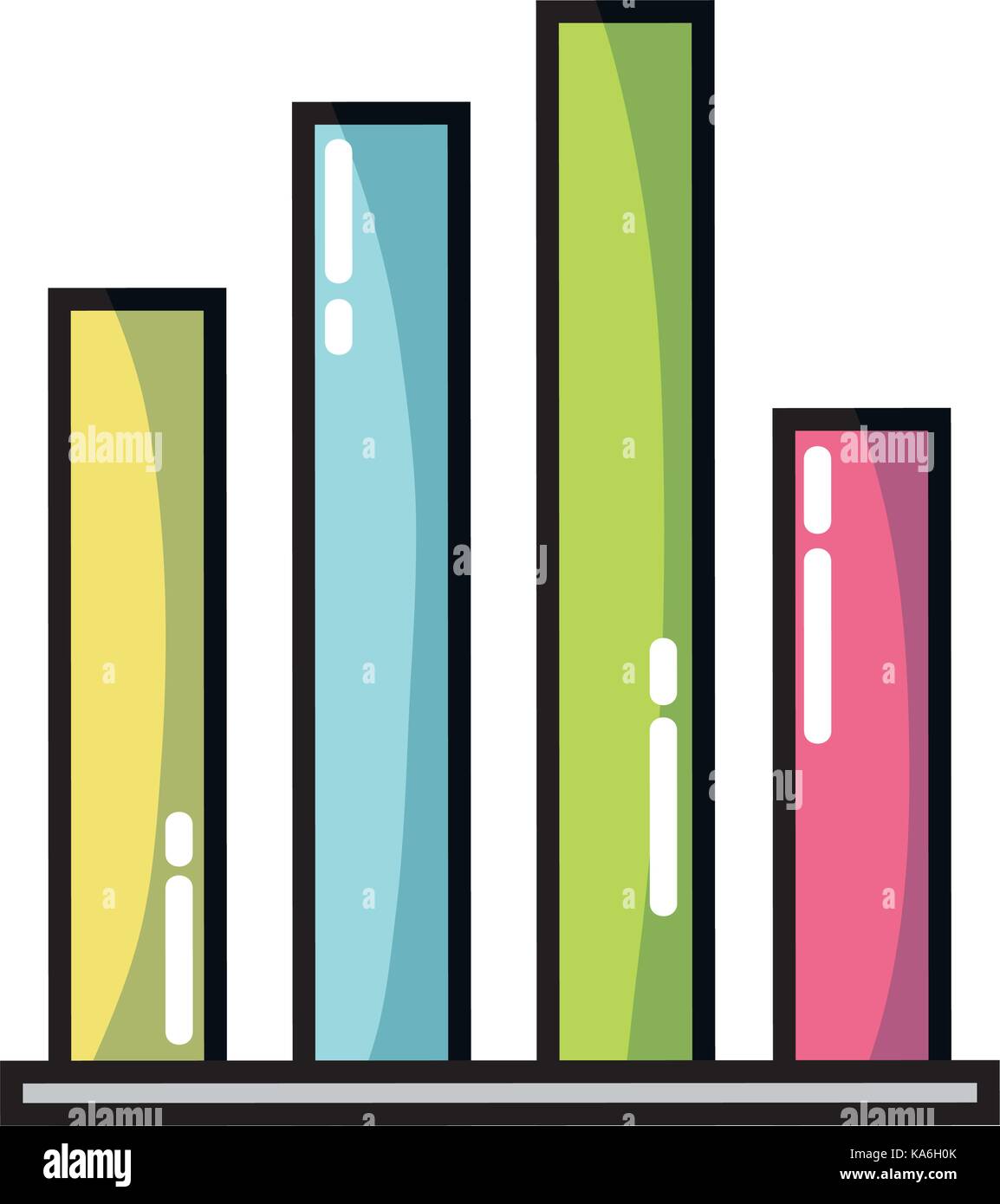 statistics graphic bar diagram design Stock Vector Image & Art - Alamy