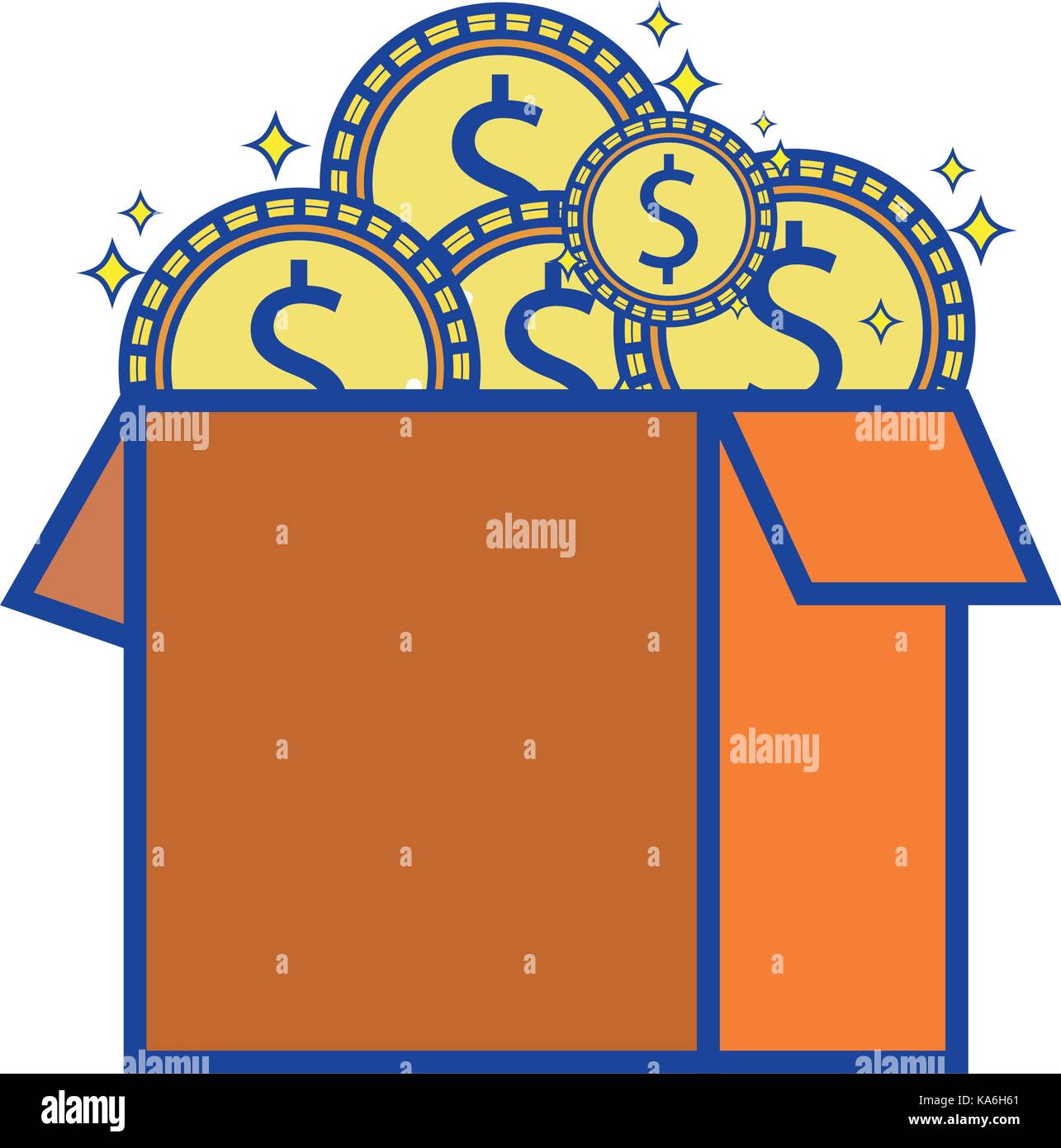 Delivering money Stock Vector Images - Alamy