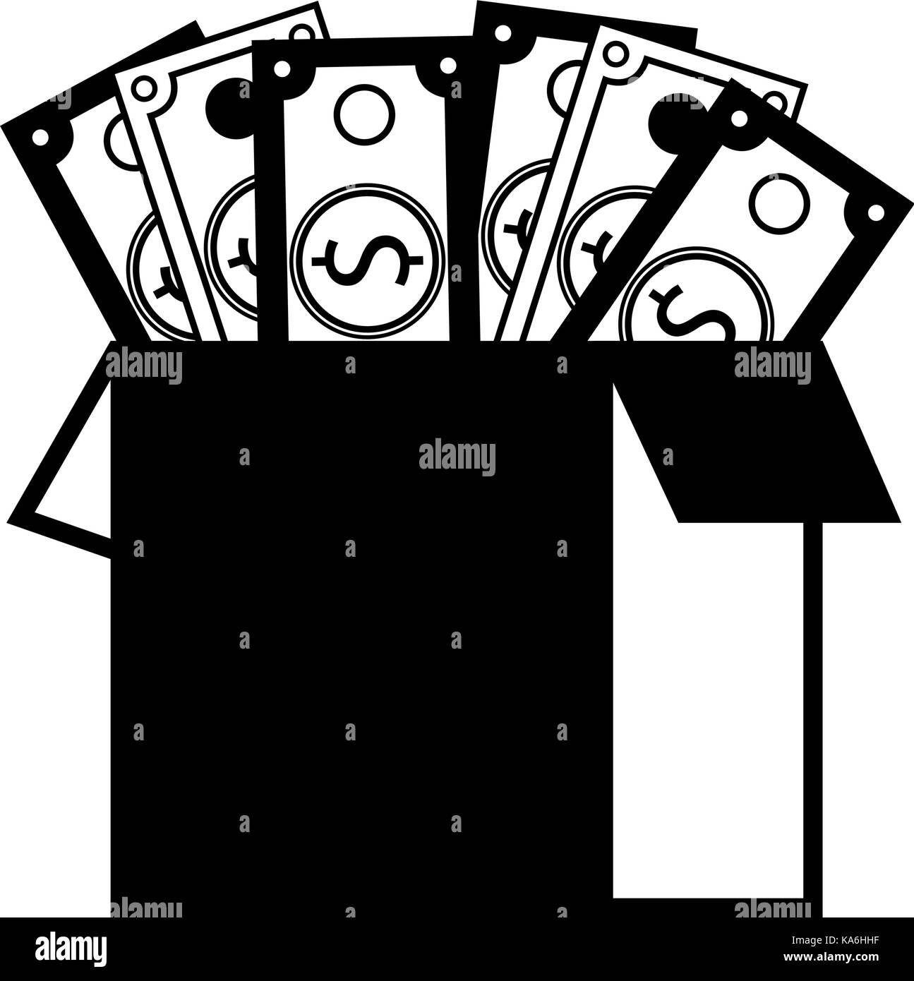 Open bills Stock Vector Images - Alamy