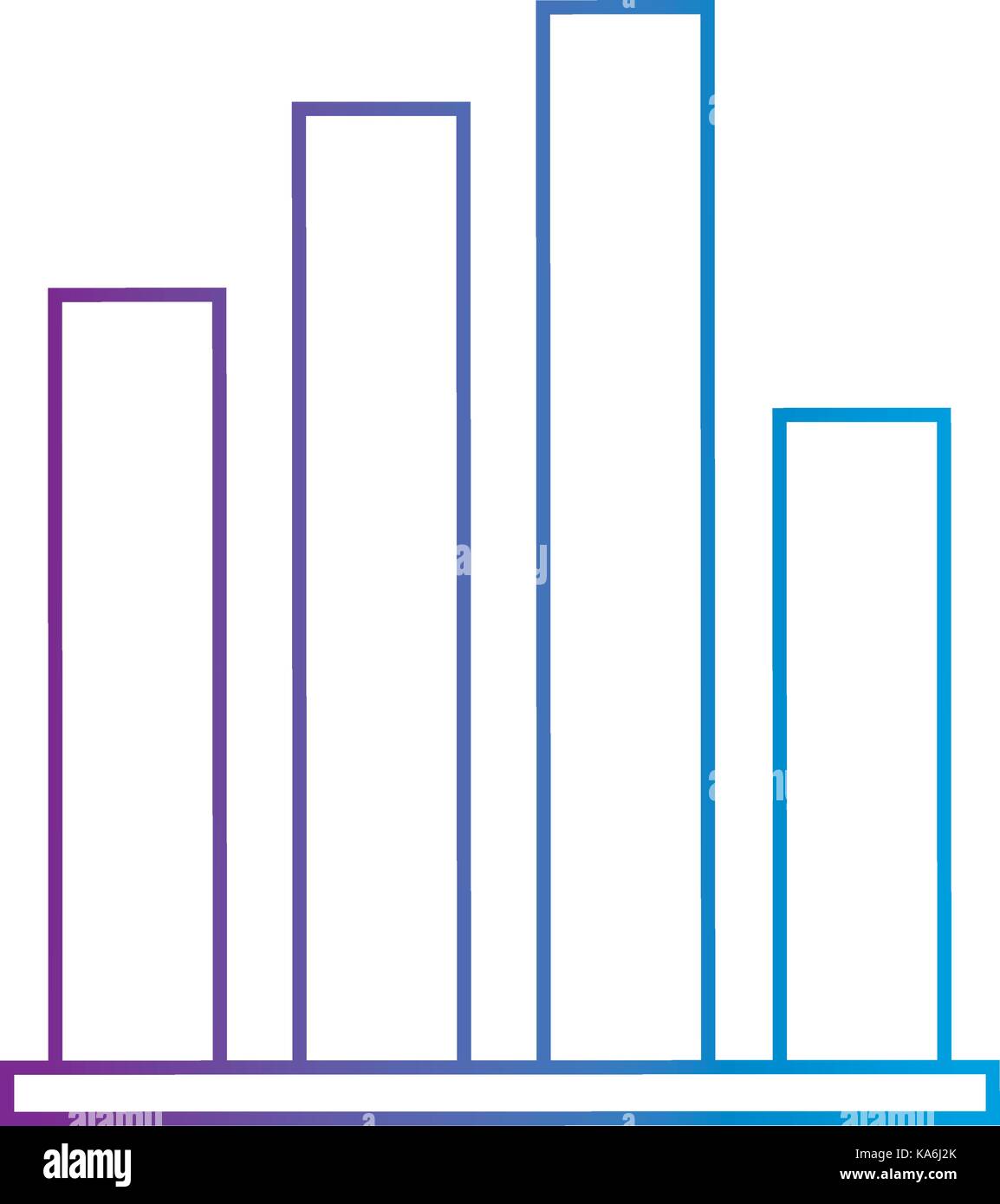 line statistics graphic bar diagram design Stock Vector Image & Art - Alamy