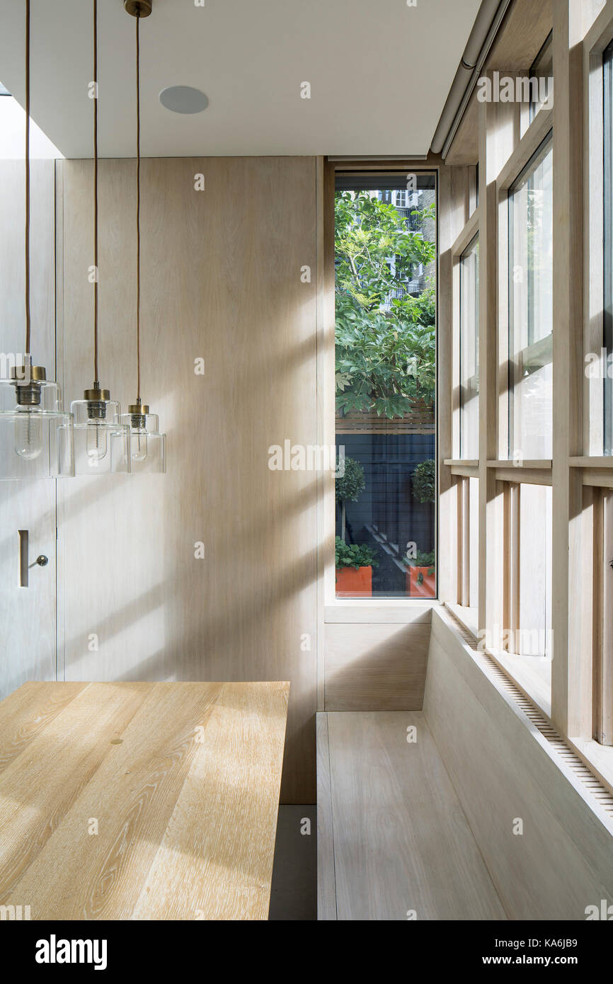Interior view of extension. Belsize Park House, Belsize Park, United ...