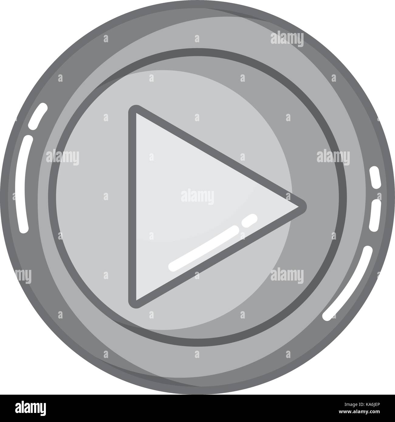 grayscale music symbol design style icon Stock Vector Image & Art - Alamy