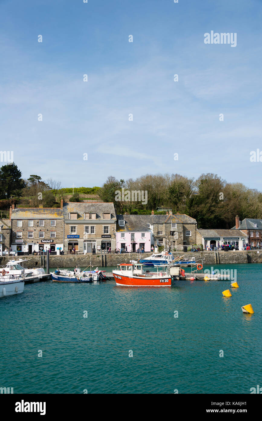 Padstow Harbour, Padstow, Cornwall, England, UK Stock Photo - Alamy