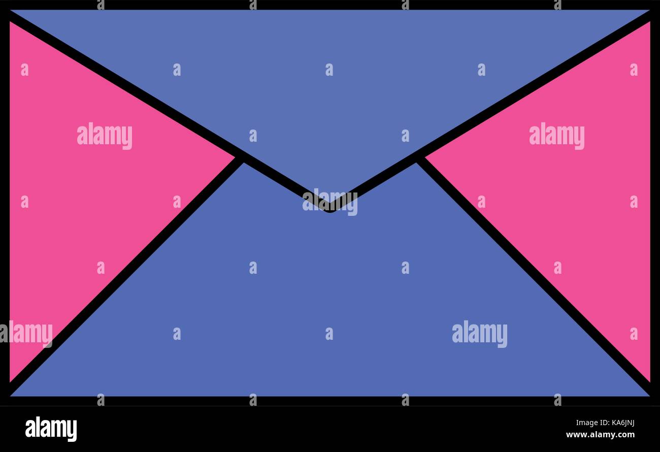 e-mail letter message style design Stock Vector Image & Art - Alamy