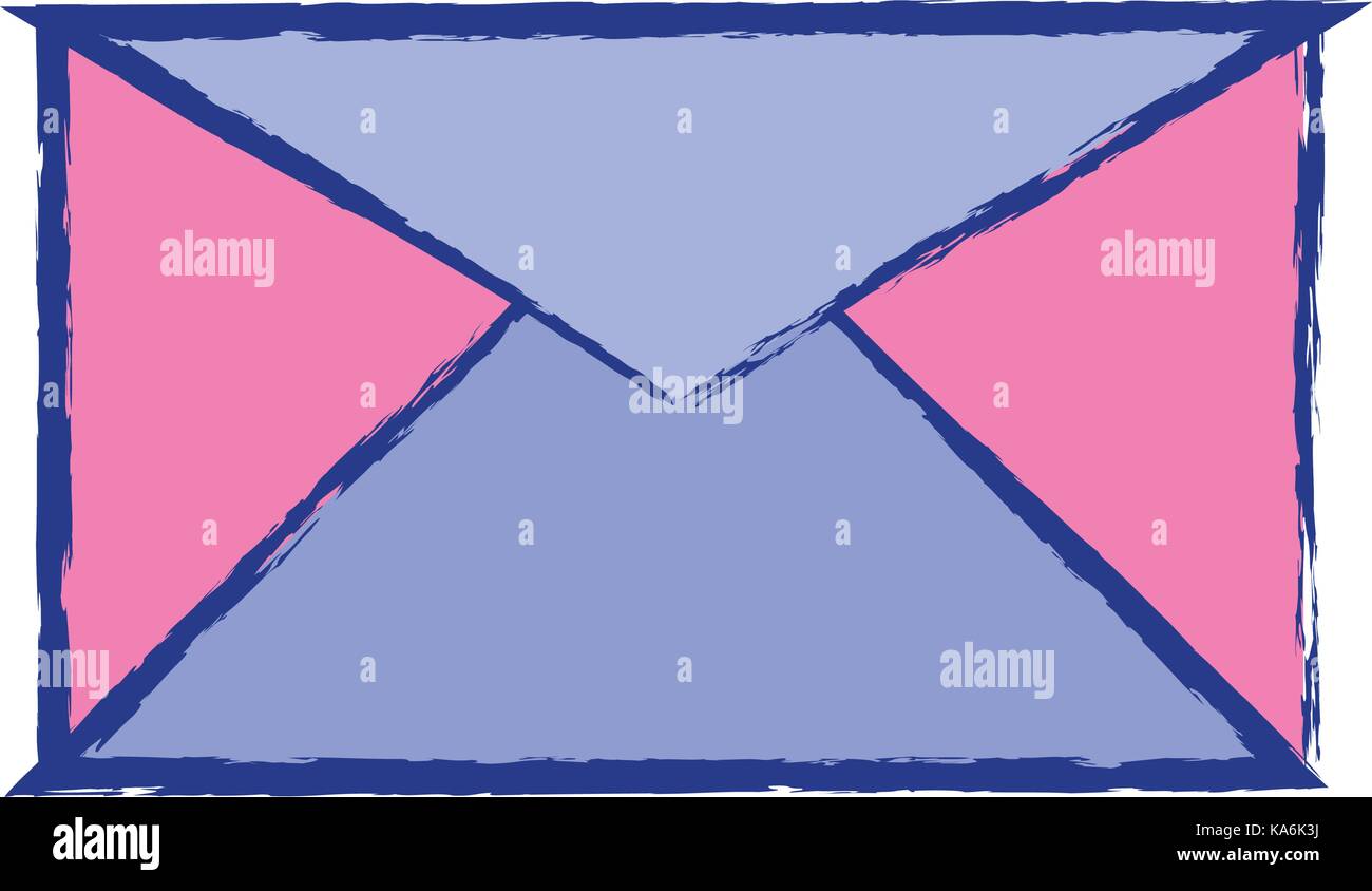 e-mail letter message style design Stock Vector Image & Art - Alamy