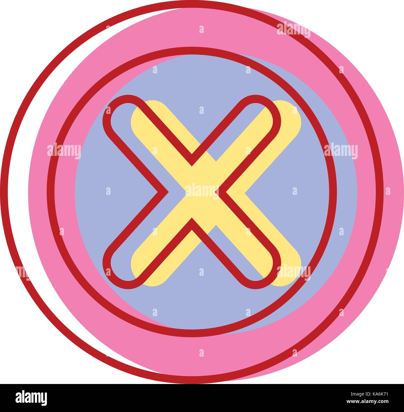 bad symbol icon mobile sign Stock Vector Image & Art - Alamy