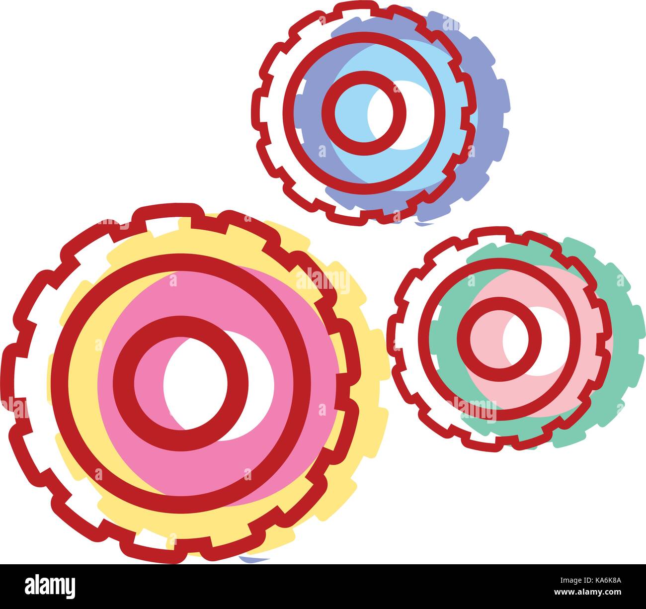 gear engine industry technical equipment Stock Vector Image & Art - Alamy