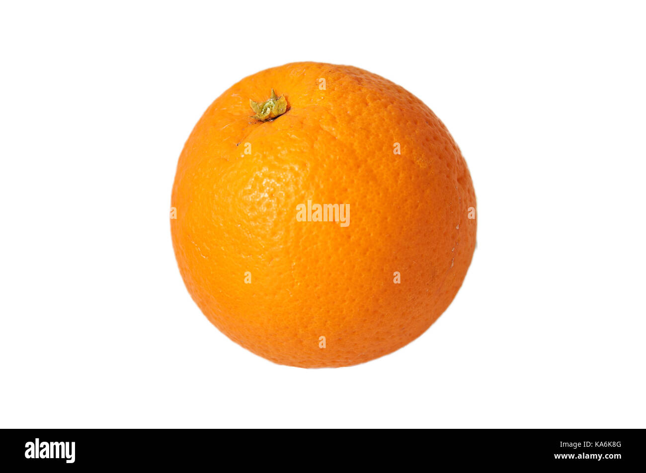 Orange isolated on white Stock Photo - Alamy