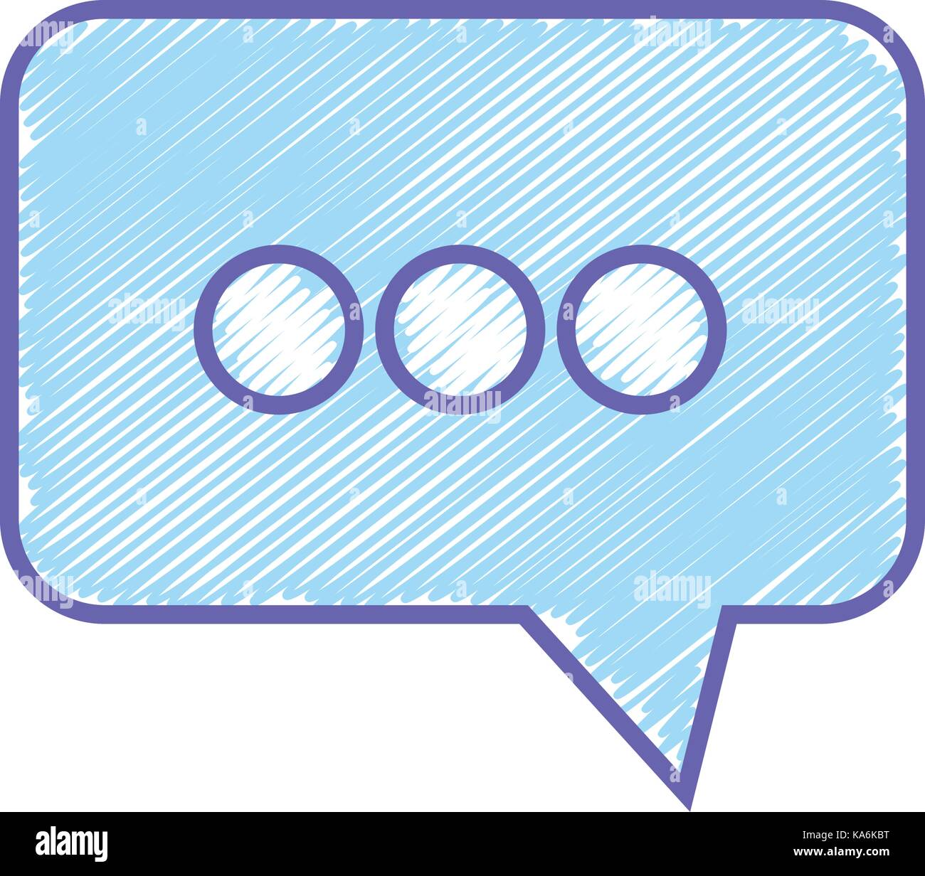 Chat Bubble Text Message Icon Stock Vector Image And Art Alamy