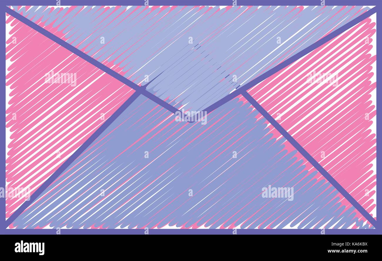 e-mail letter message style design Stock Vector Image & Art - Alamy