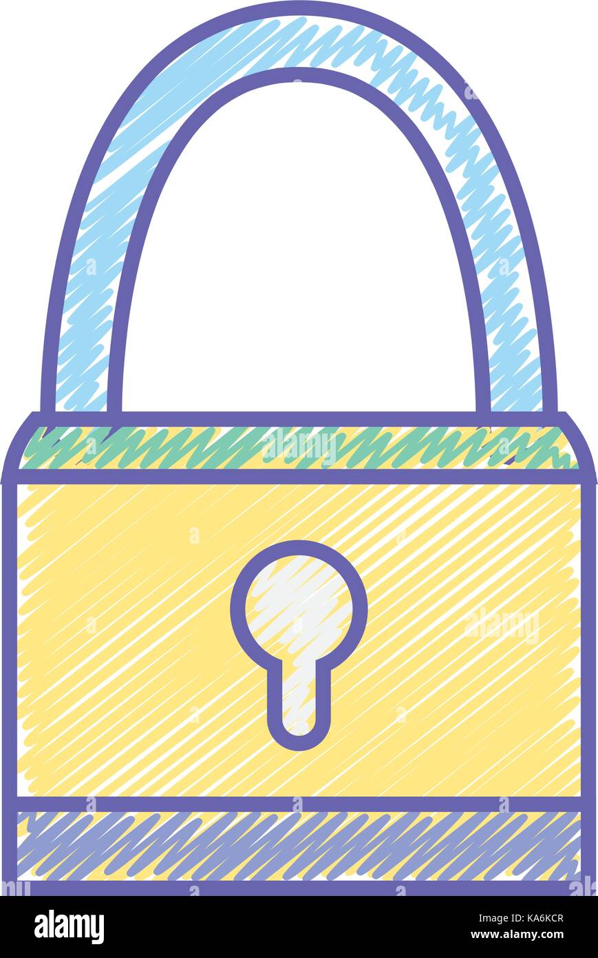 padlock object security symbol design Stock Vector Image & Art - Alamy