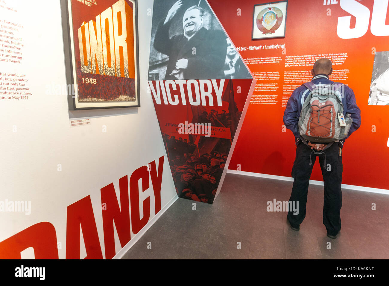 Museum of Communism, Prague, Czech Republic Stock Photo - Alamy