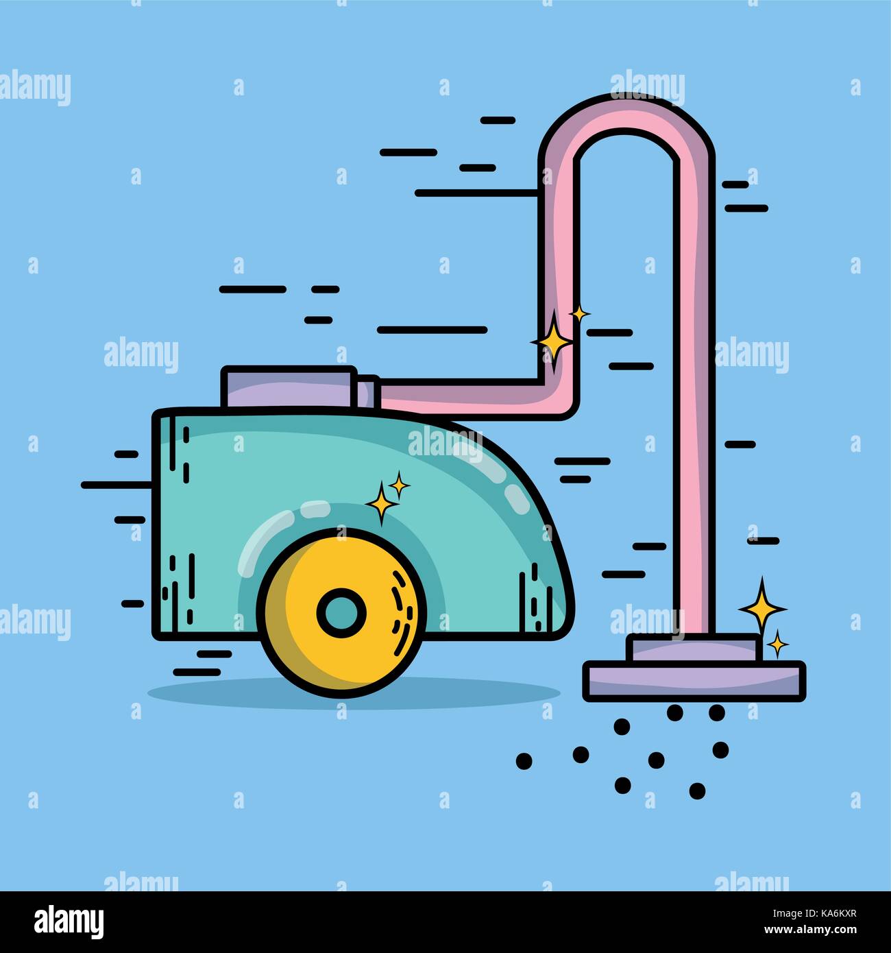 vacuum cleaner object to domestic service Stock Vector Image & Art - Alamy