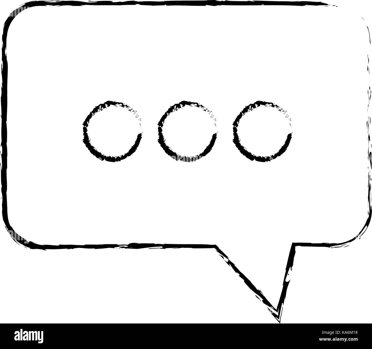 figure chat bubble text message icon Stock Vector Image & Art - Alamy