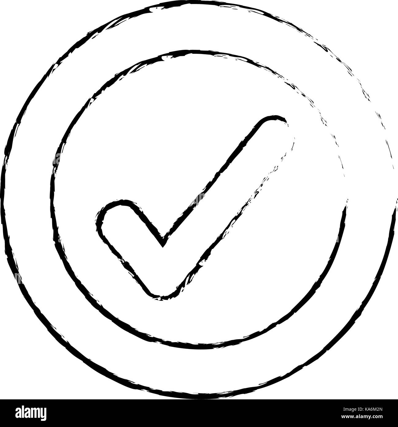 Figure check mark Black and White Stock Photos & Images - Alamy