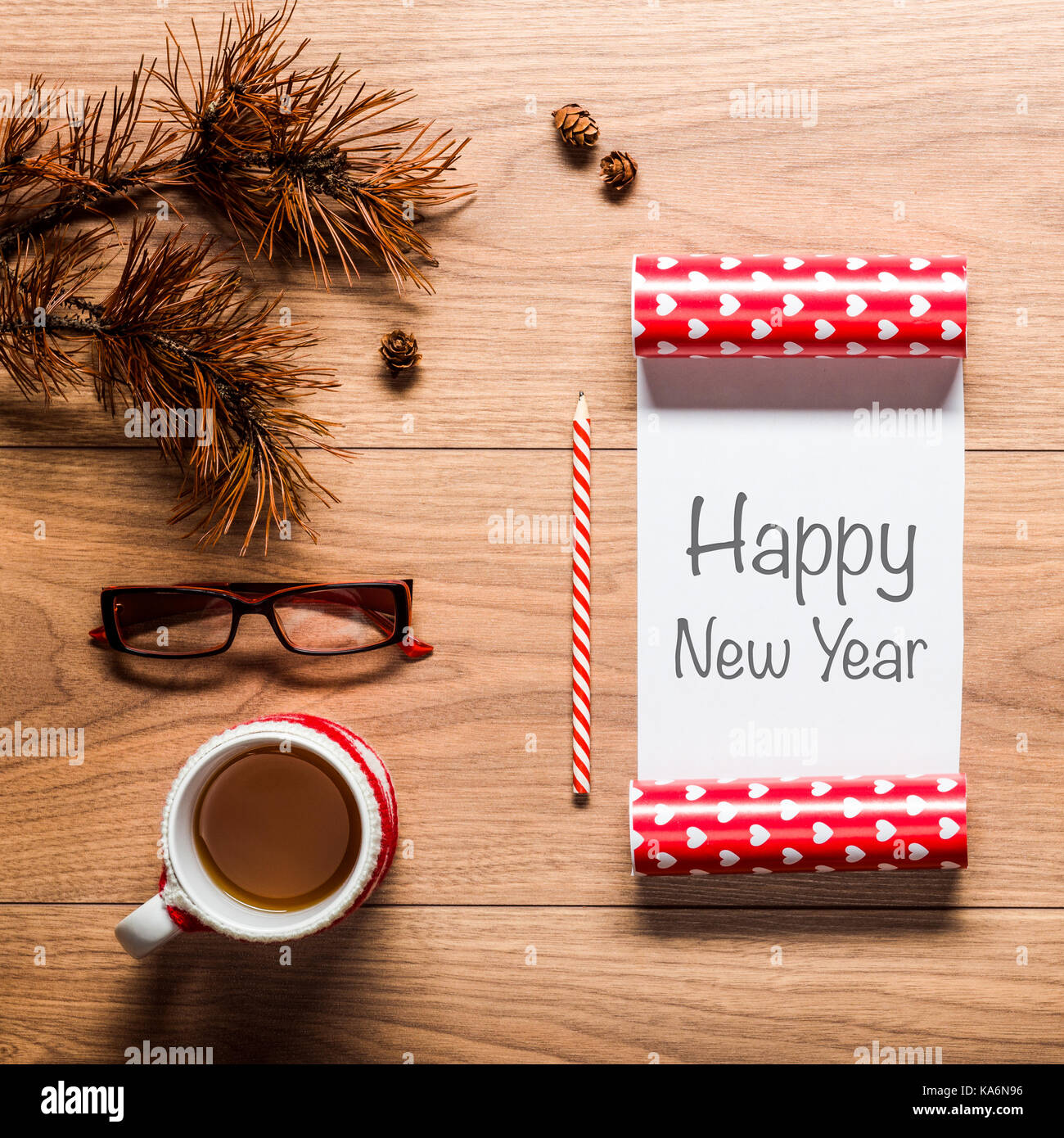 Magical New Year theme background Stock Photo - Alamy