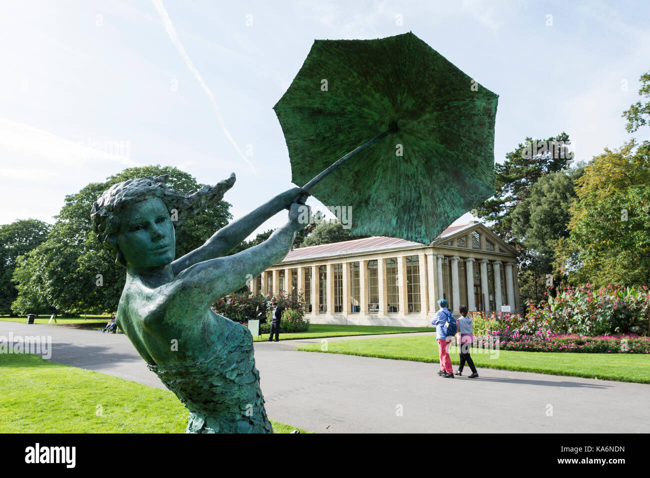 Malestrom, a sculpture by David Williams-Ellis in Kew Gardens Stock ...