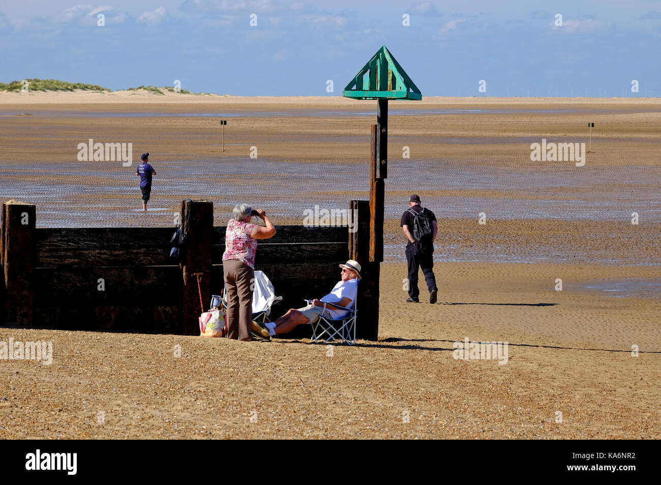 wells-next-the-sea beach, north norfolk, england Stock Photo - Alamy