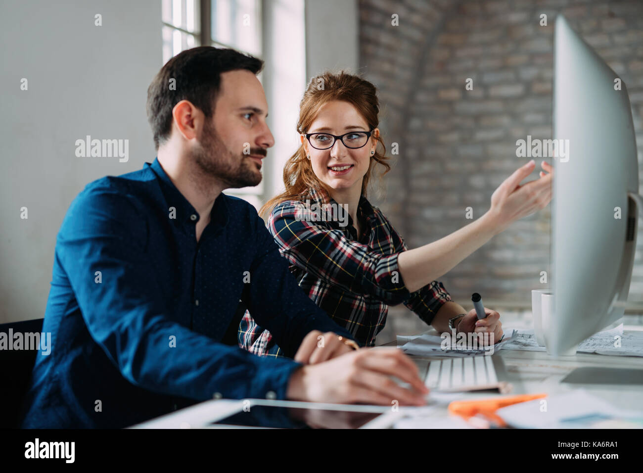 Workplace modern designer software hi-res stock photography and images ...