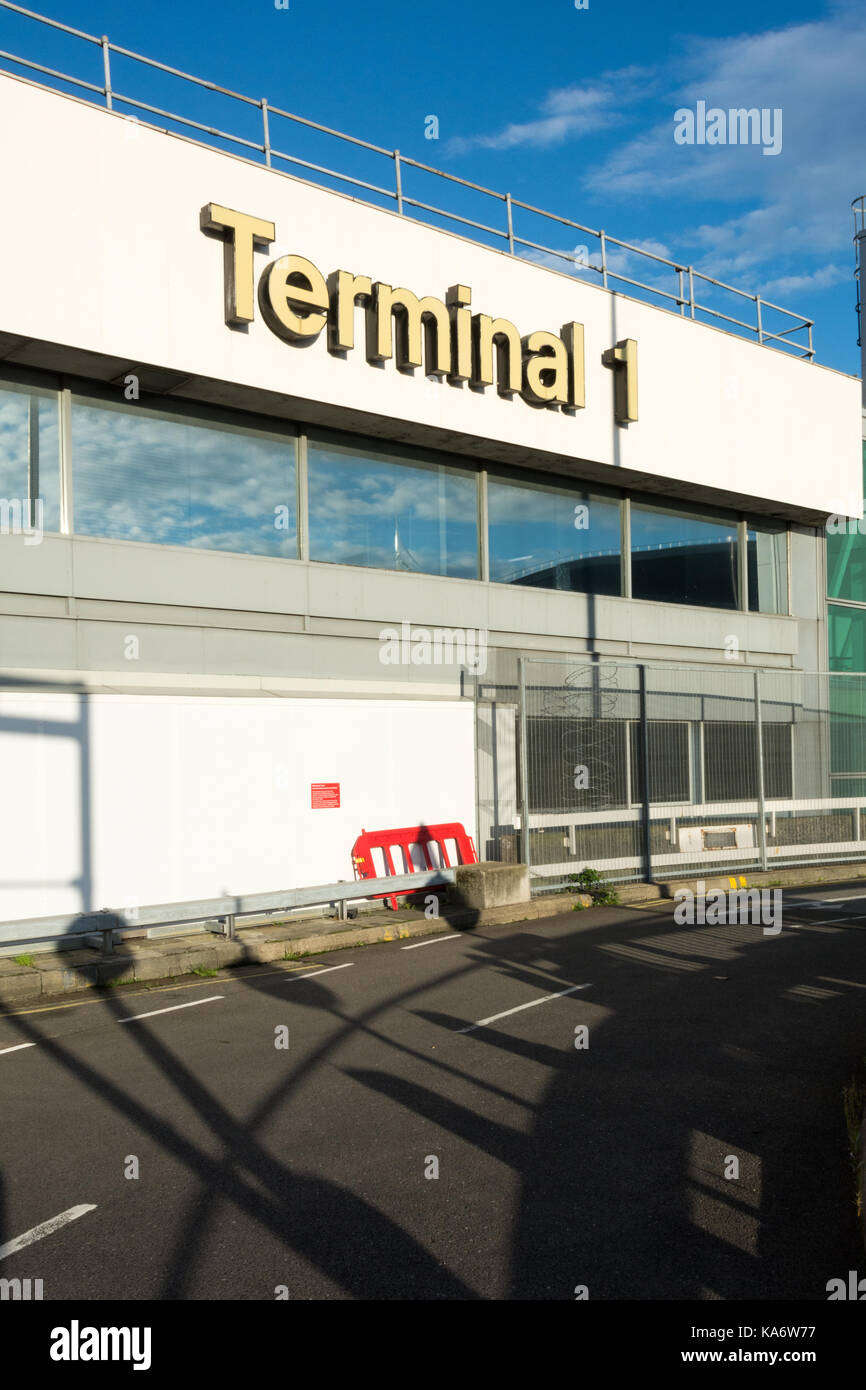 The now disused Terminal 1 building at Heathrow Airport, London, UK ...