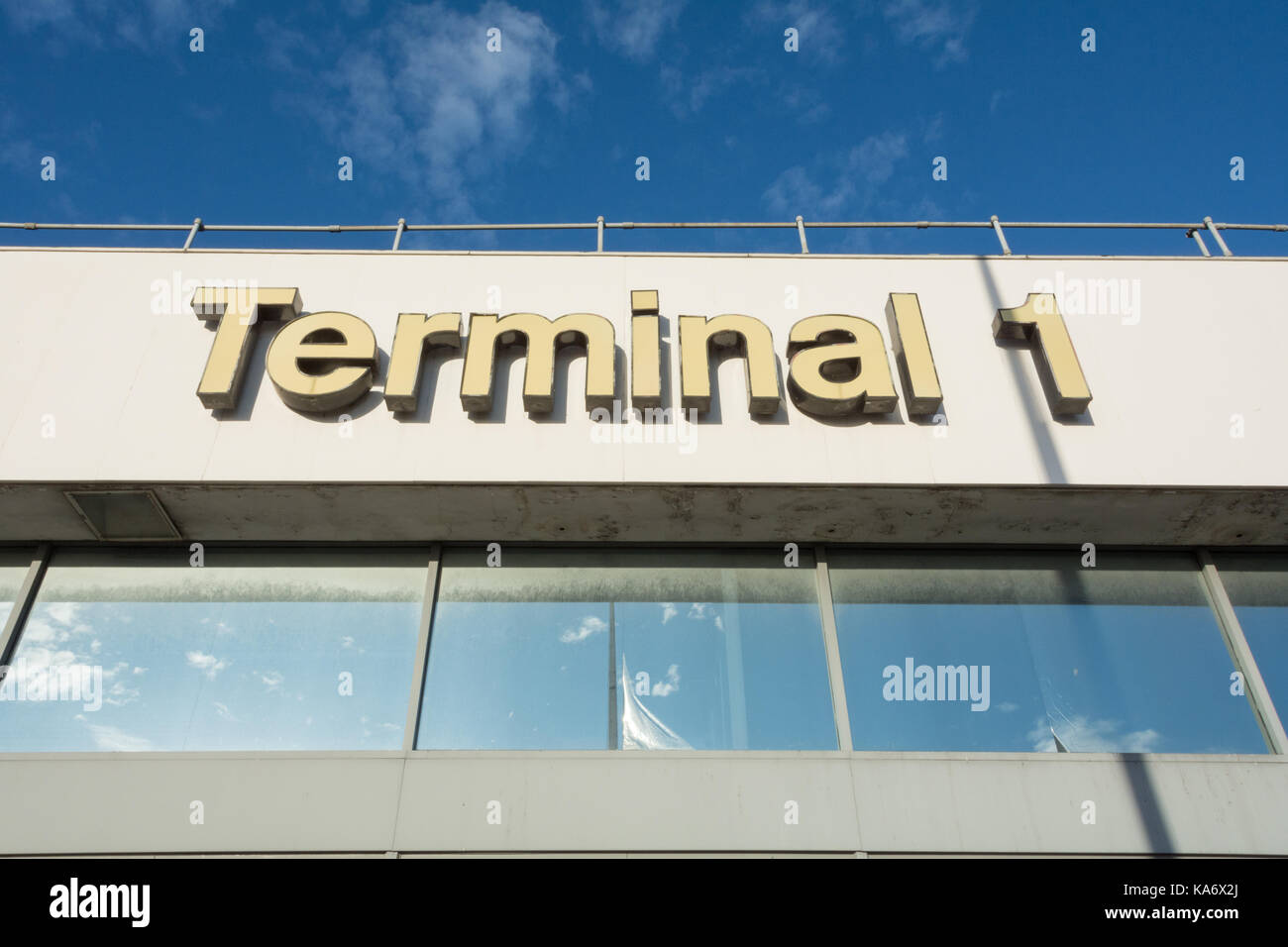 The now disused Terminal 1 building at Heathrow Airport, London, UK ...