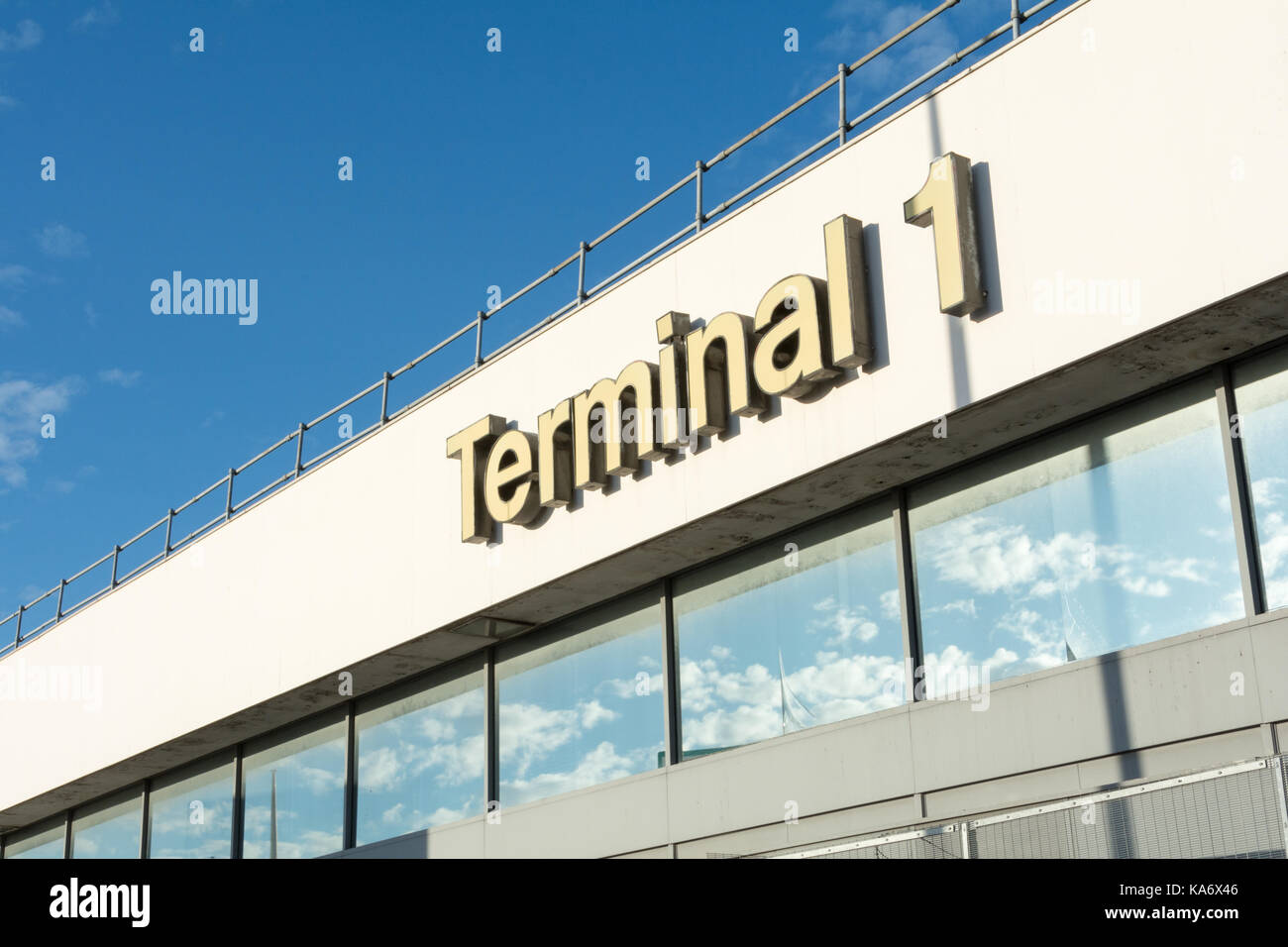 The now disused Terminal 1 building at Heathrow Airport, London, UK ...