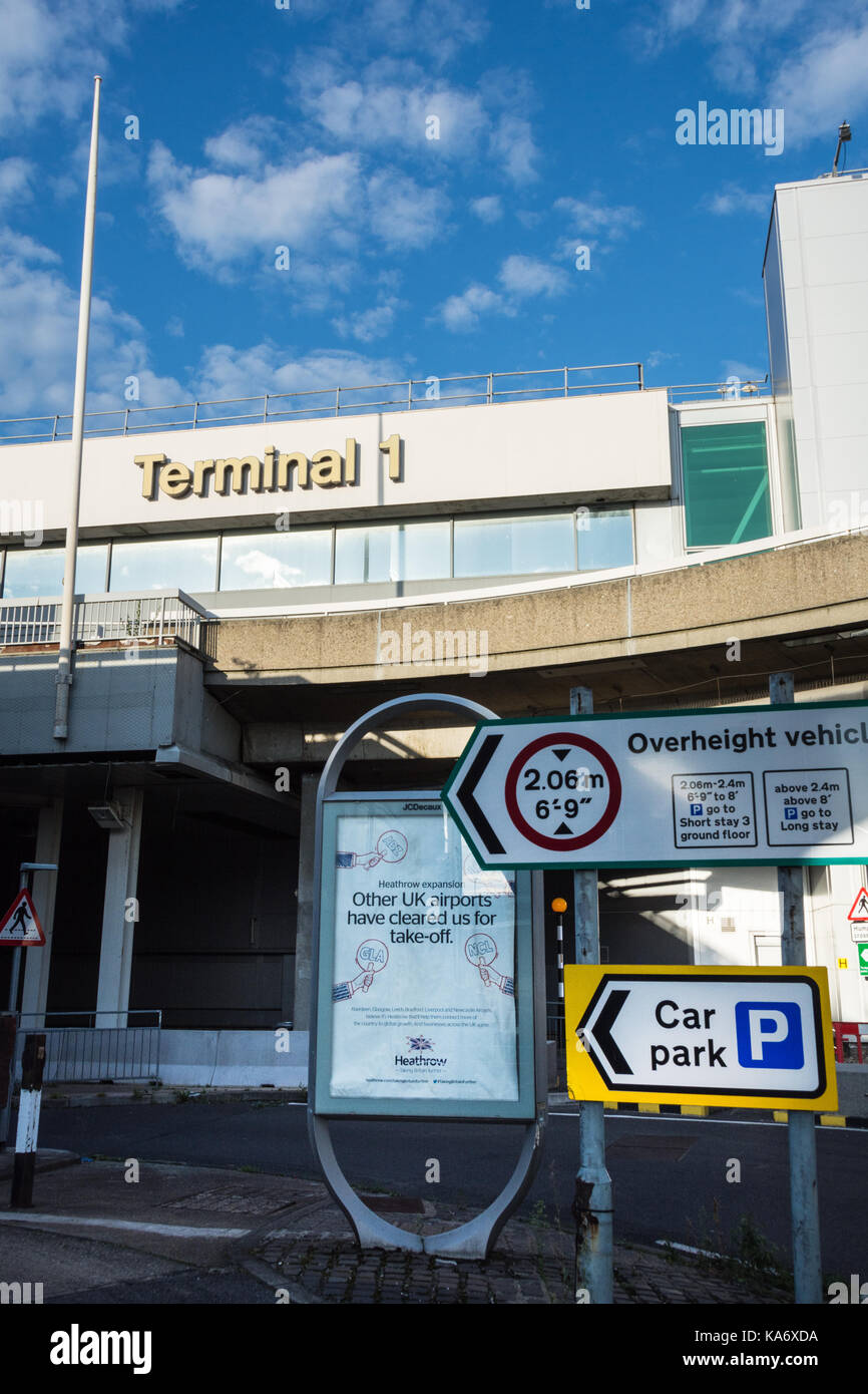 The now disused Terminal 1 building at Heathrow Airport, London, UK ...