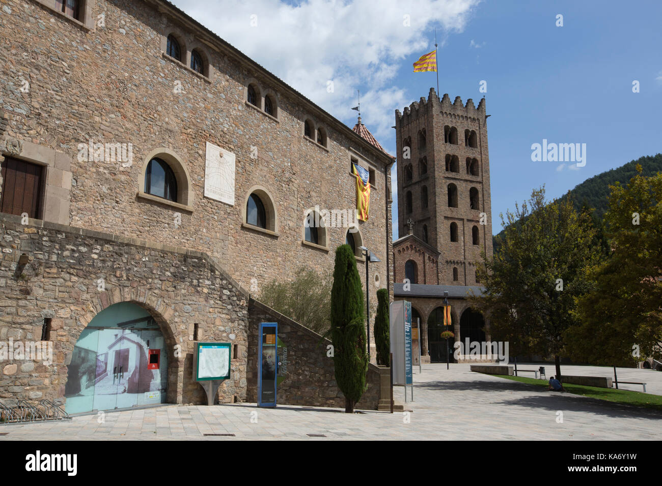 Ripoll, mountain town of about 10,000 people tucked into the foothills ...