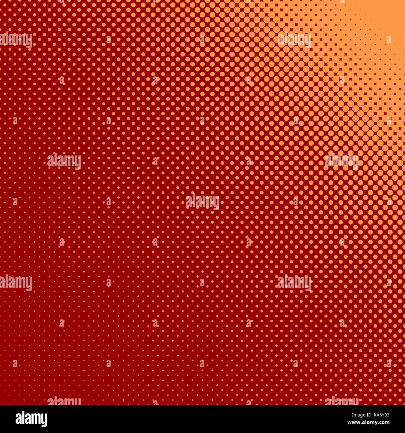 Abstract geometric halftone dot pattern background - vector design from circles in varying sizes ...