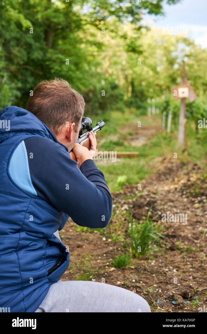 Air Rifle Hunting High Resolution Stock Photography and Images - Alamy