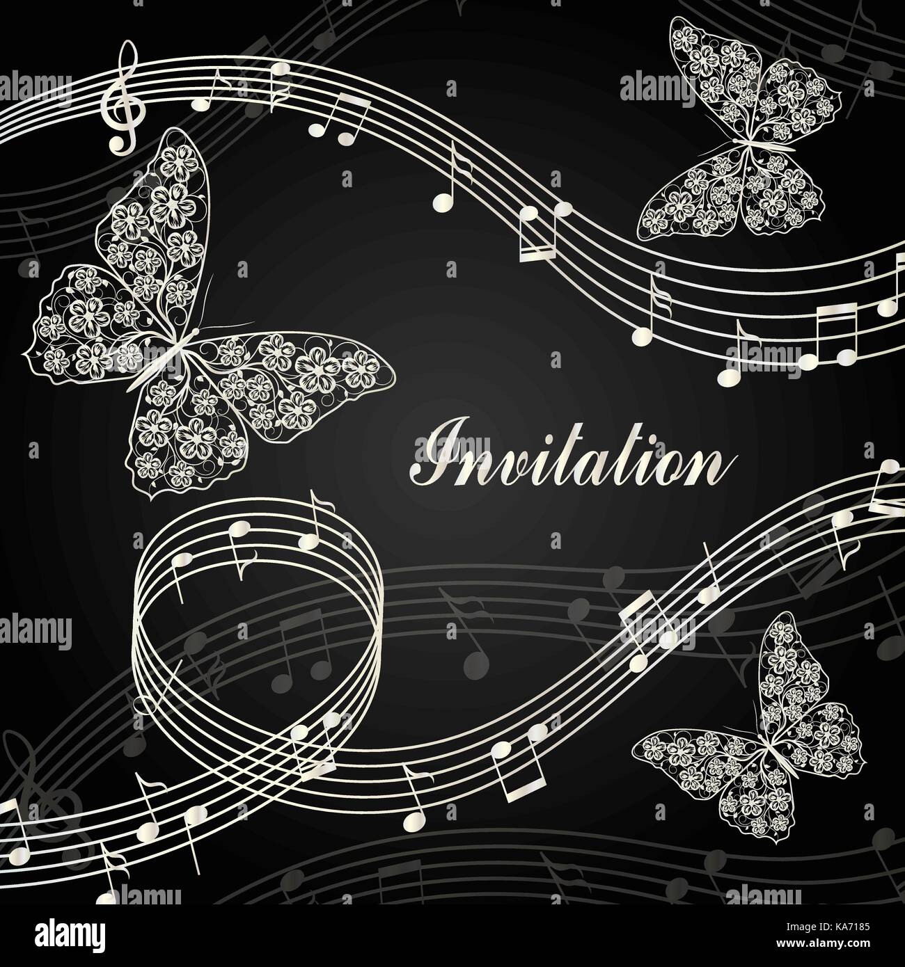 Musical design elements Stock Vector Image & Art - Alamy