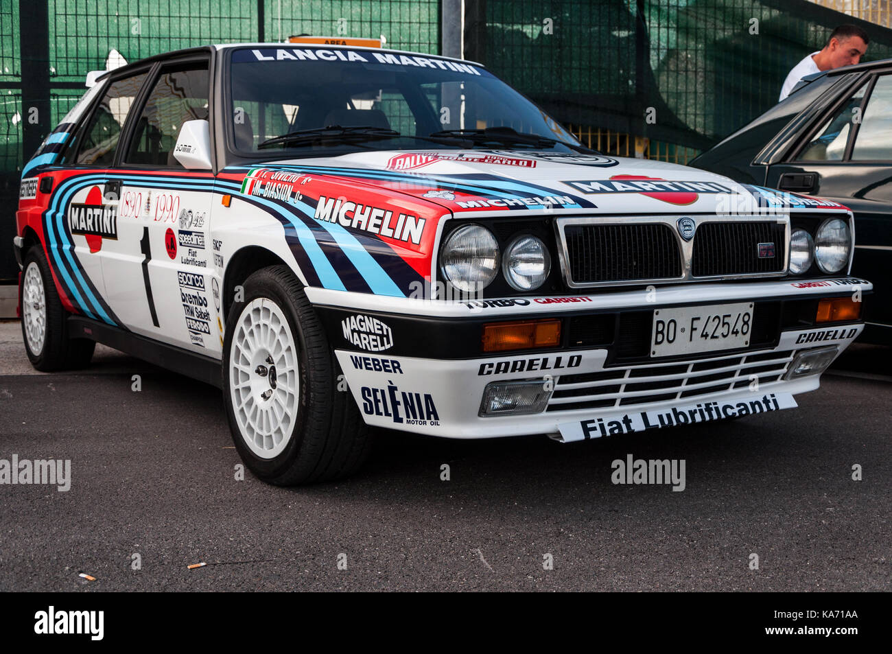 Lancia delta hr 4wd repllica Stock Photo - Alamy