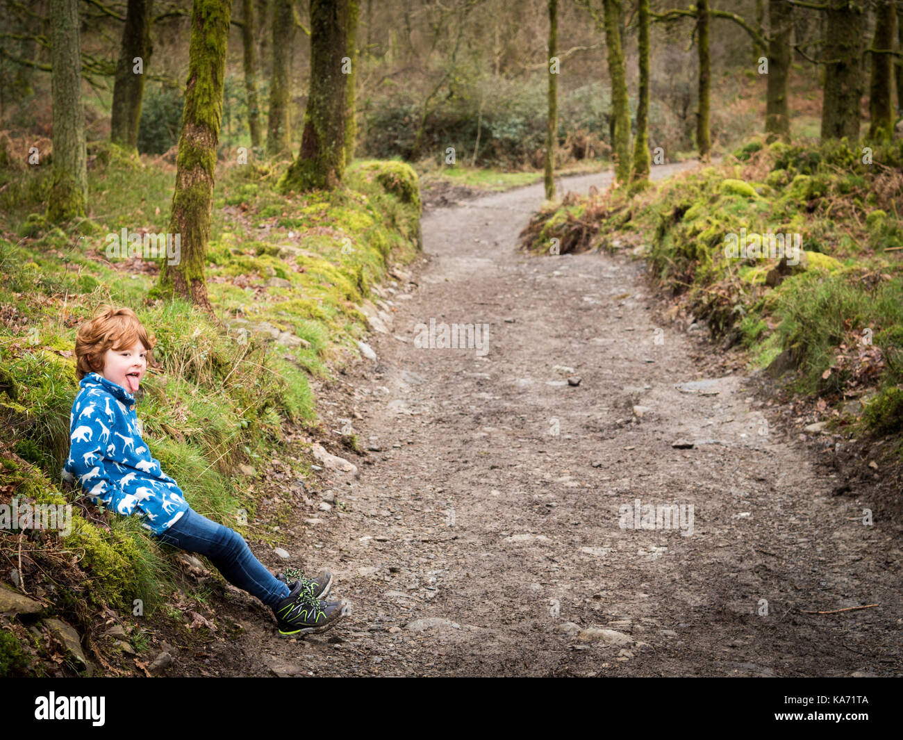 Taking a Break Stock Photo - Alamy