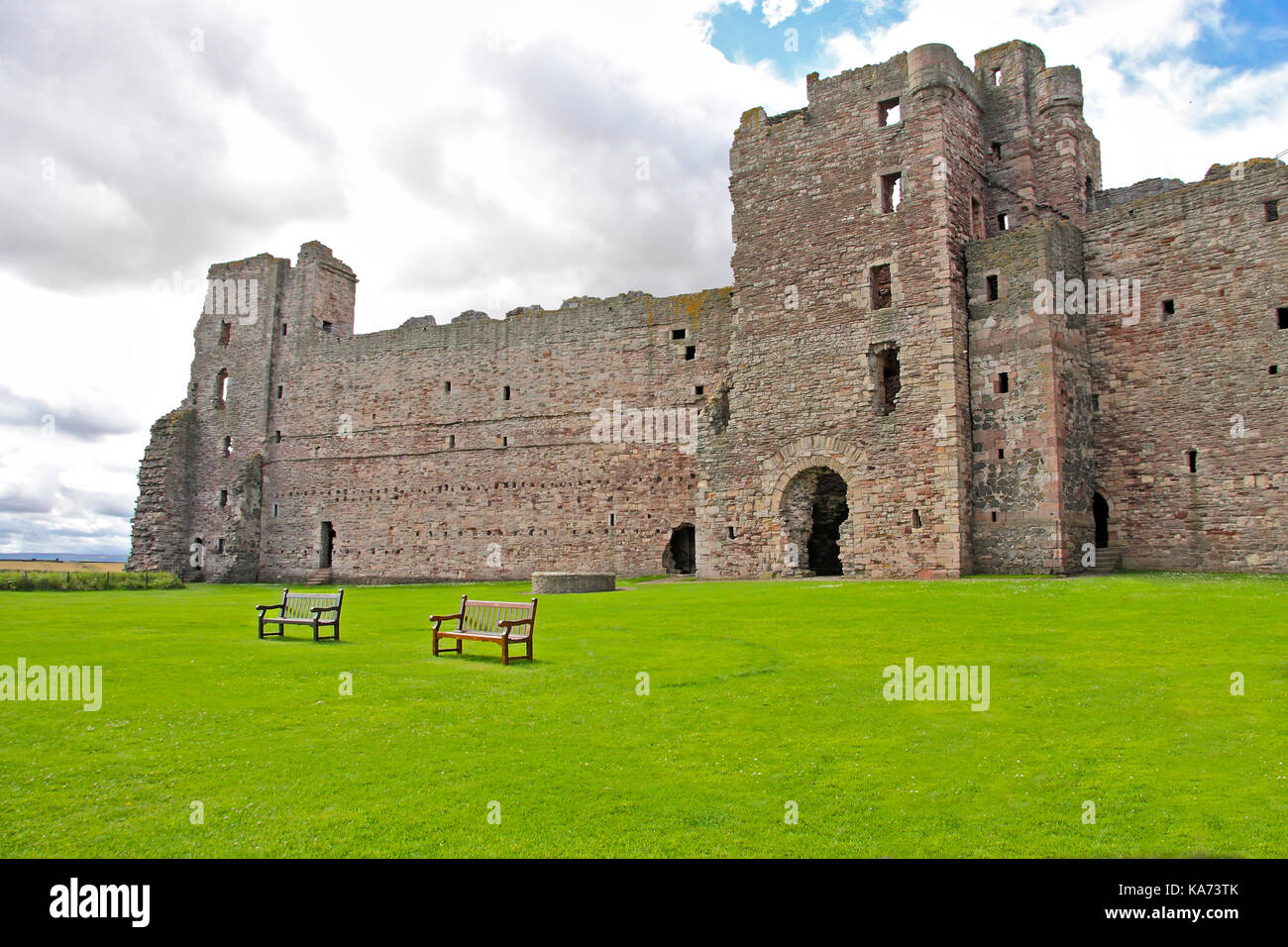 Tantallon castle, Scotland. UK Stock Photo - Alamy