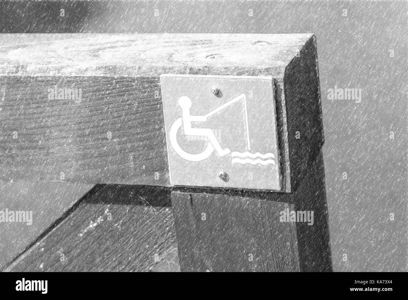 Wheelchair signal Black and White Stock Photos & Images - Alamy